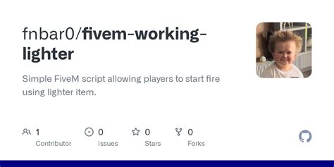 Github Fnbar0fivem Working Lighter Simple Fivem Script Allowing Players To Start Fire Using