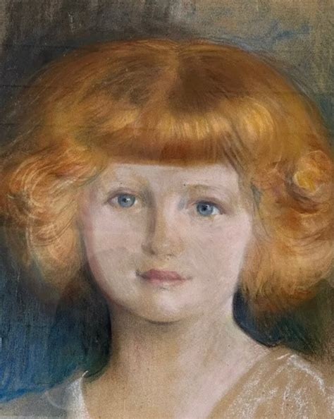 English School Xx A Portrait Of A Young Red Head Girl Catawiki