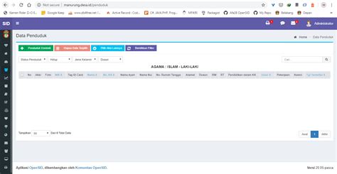 Data Statistik Tdk Sesuai Dengan Data Penduduk Yg Ada · Issue 3108 · Opensidopensid · Github