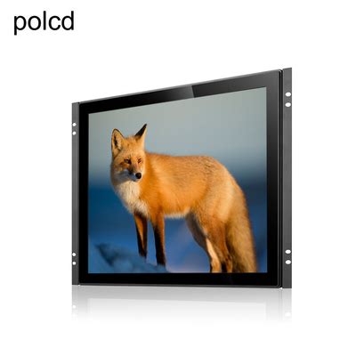 Polcd Industrial Inch Open Frame LCD Monitor Pure Plane Capacitive Touch Screen
