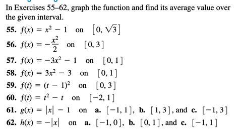 solved x2 on on in exercises 55 62 graph the function and