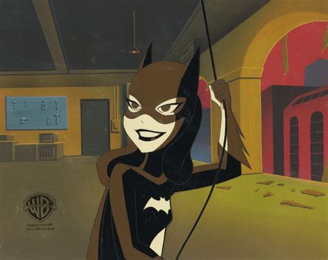 The New Batman Adventures Original Production Cel Batgirl Choice