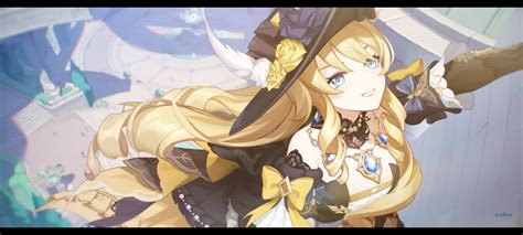 Navia Is A Character In Fontaine Shown In The Overture Teaser She Is A Geo Element User