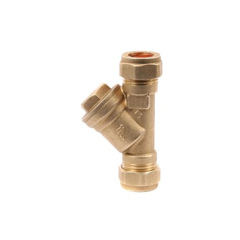 Compression Inline Y Filter 15mm Toolstation Compression Inline Y Filter 15mm Toolstation