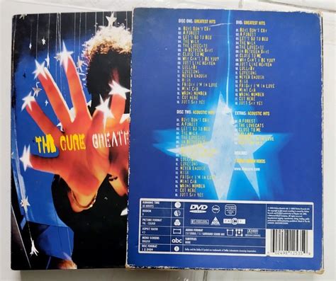 Arthcd The Cure Greatest Hits Acoustic Hits Deluxe Edition 2cd Dvd