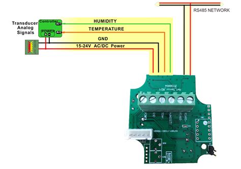 temperature and humidity transducer with bacnet and modbus rs485 temco controls ltd