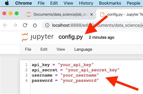 how to create a gitignore file to hide your api keys