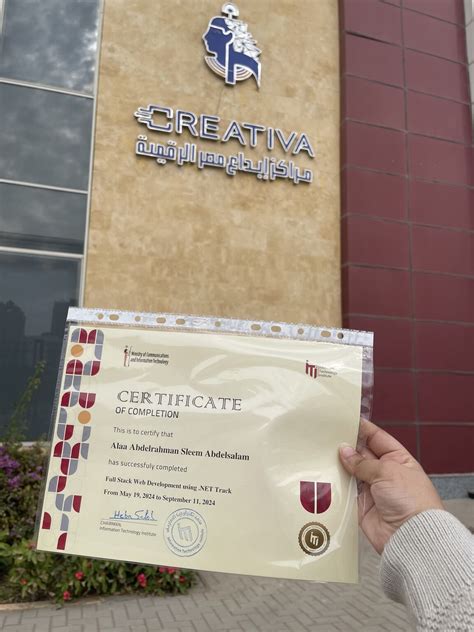 Im Delighted To Share That I Have Successfully Completed The Net Diploma At The Information