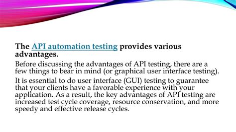 Ppt Valuable Perks Api Automation Testing Powerpoint Presentation Free Download Id11600834