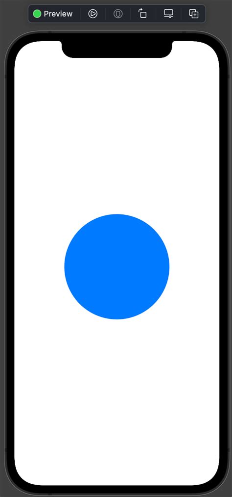 SwiftUI Introducing Circle