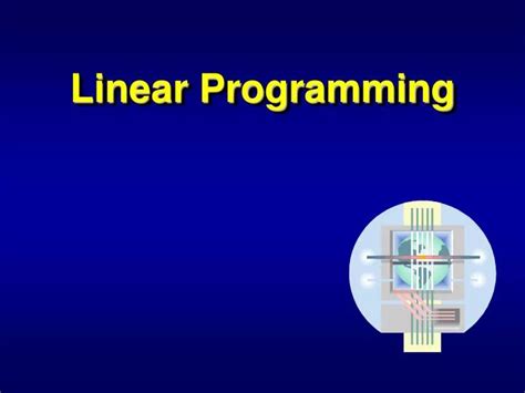 Ppt Linear Programming Powerpoint Presentation Free Download Id6597280