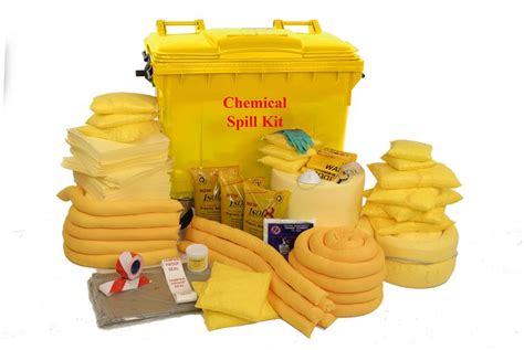 Chemical Spill Kit Wheeled Unit 660 Ltr Ross Environmental