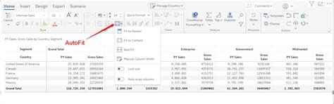 How To Manage Column Widths In Inforiver Matrix