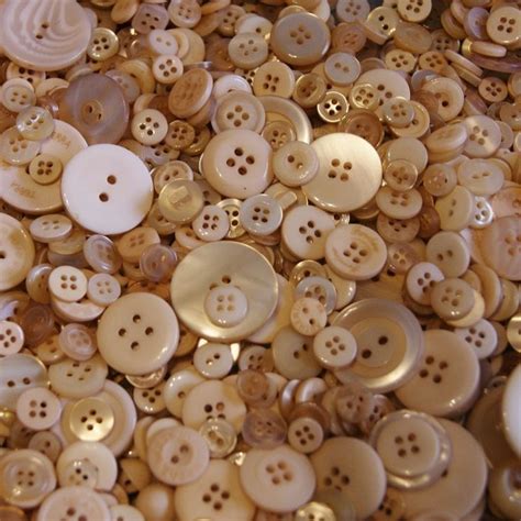 50 Assorted Mixed Metallic Buttons Assorted Buttons Button Art Metallic