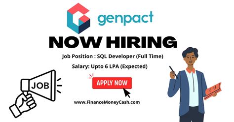 Genpact Is Hiring For Sql Developer News And Entertainment