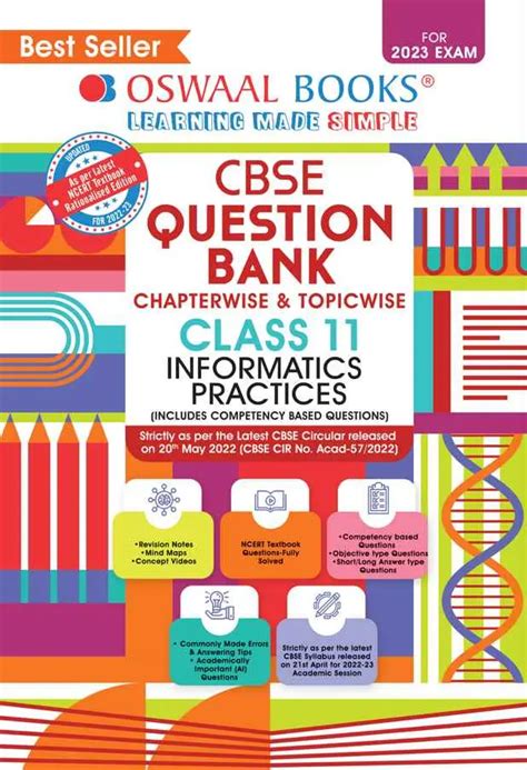 Oswaal Cbse Chapterwise And Topicwise Question Bank Class 11 Informatics Practices Book For