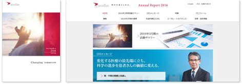 アステラス製薬株式会社様のアニュアルレポート2016が日経アニュアルリポートアウォードの準グランプリを受賞ニュース株式会社