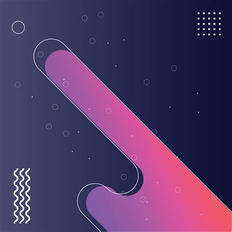 Original Beautiful Combination Modern Style Abstraction With Composition Made Of Various Rounded