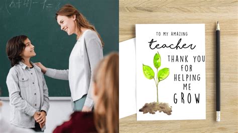Printable Teachers Day Card Templates Free Downloads And Simple