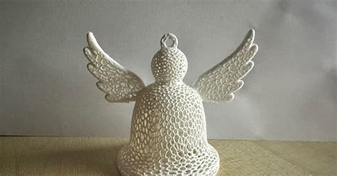 Voronoi Bell Angel By Štístko Download Free Stl Model