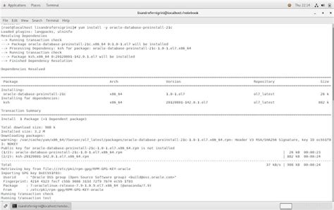 Pl Sql Argentina Instalación De Oracle 21c Xe En Oracle Linux