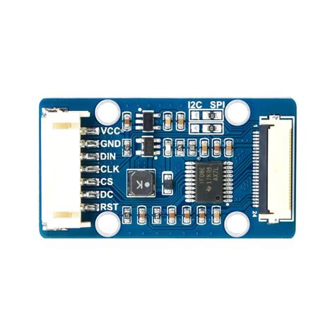 1 51inch Transparent OLED 12864 Resolution SPI I2C Interfaces Light Blue Color Display