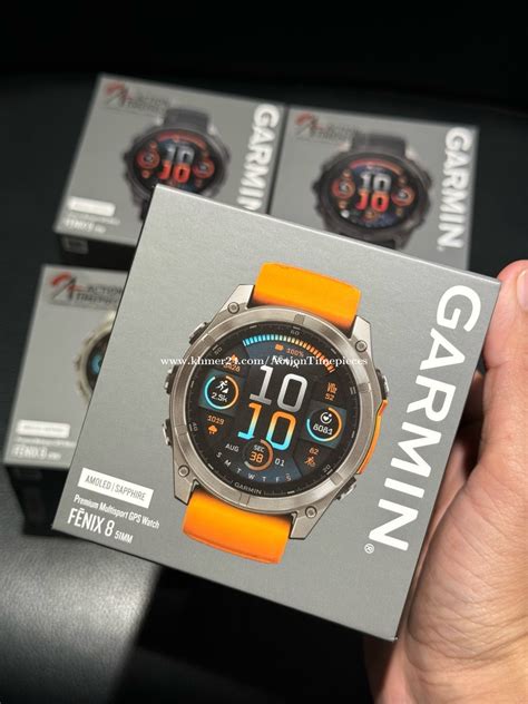 Garmin Fenix 8 Amoled 47mm Price 1139 05 In Phsar Thmei Bei Doun Penh Phnom Penh Cambodia