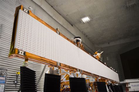 Esa Sentinel 1a Satellite During Radio Frequency Tests