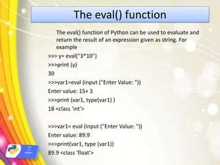Python Lists PPT