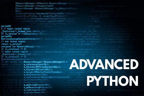 Advanced Python Course
