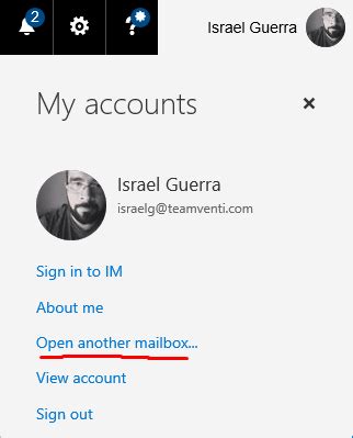 Access Shared Mailbox OWA