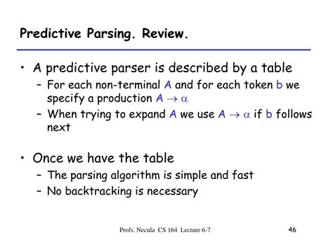 Ppt Top Down Parsing Powerpoint Presentation Free Download Id 3265537