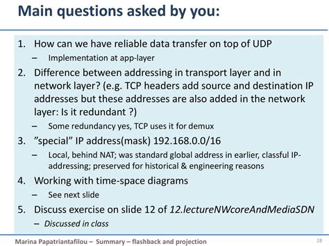 Course On Computer Communication And Networks Lecture 16 Synthesis