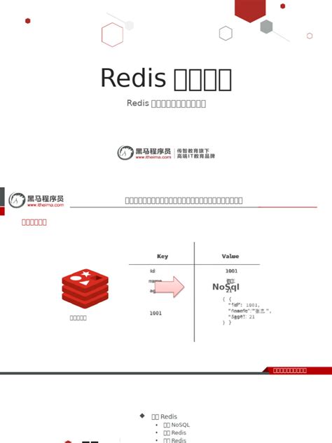 01 Redis快速入门 Pdf