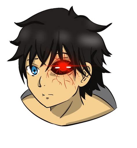 An Amazing Headshot Of Ikagi My Friend Made For Me R Originalcharacter