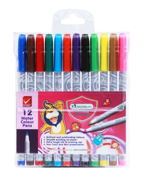 ปากกาสีเมจิก 12 สี Master Art