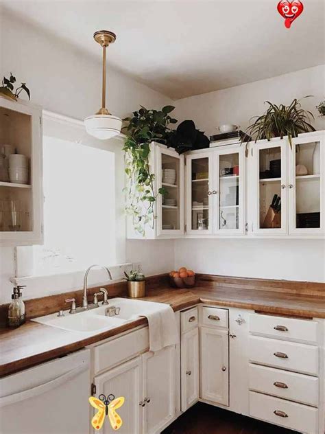 Cool Space Above Kitchen Cabinet Decorating Ideas References Decor