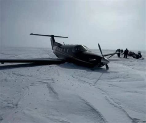 All Three People Onboard A Pc 12 That Made A Forced Landing Early