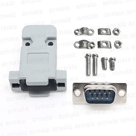 Db9 Rs232 Male Connector With Socket D Sub 9 Pin Pcb Connector Male Co Arnaizph