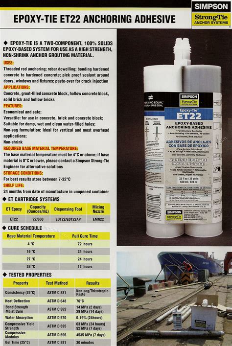 Simpson Rebar Epoxy At Jay Hudson Blog
