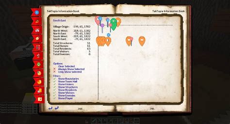 Tektopia Information мод для Майнкрафт