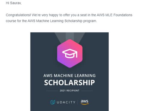 My Journey To Udacity Aws Machine Learning Scholarship By Saurav Raj