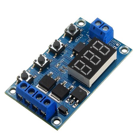 New XY J Trigger Cycle Time Delay Switch Circuit Double MOS Tube Control Board Relay Module