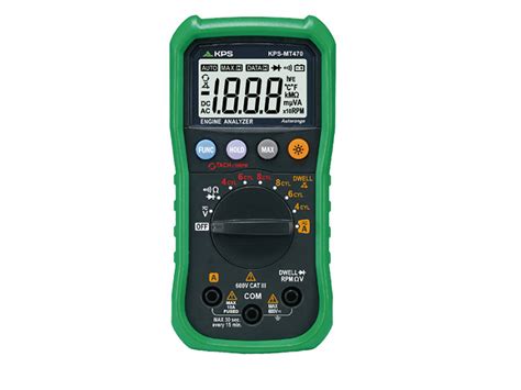Kps Multimeter För Bilverkstäder Mt470 Direktronik Ab