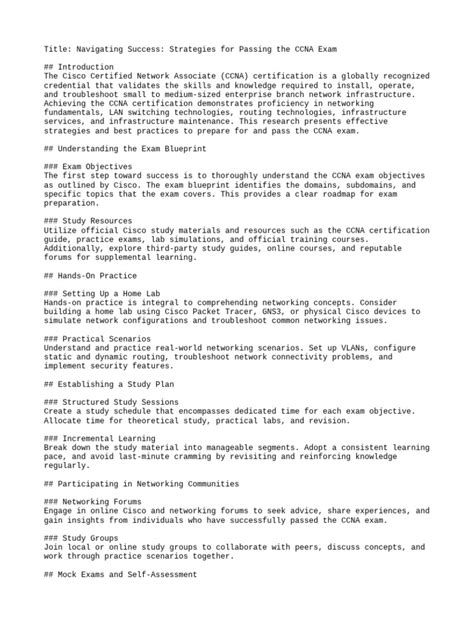 Ccna Howto Pdf Cisco Certifications Computer Networking