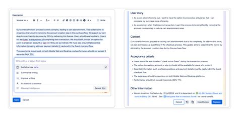 Add Structure To Your Jira Descriptions With Ai Is Atlassian Community