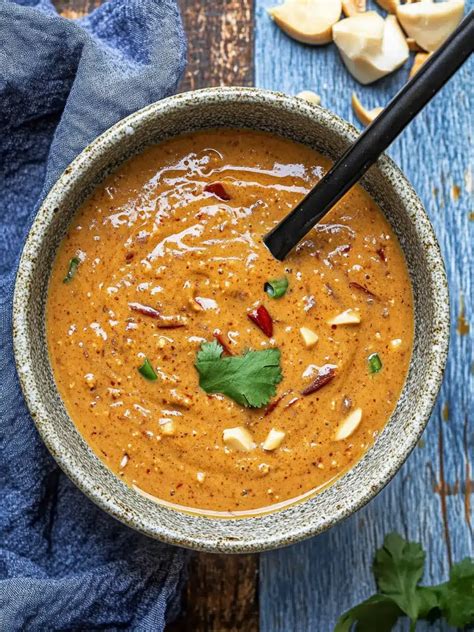 Ultimate Easy Thai Peanut Sauce Recipe In Just 10 Minutes
