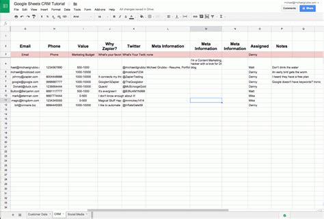 create a form in excel to populate a spreadsheet for spreadsheet crm