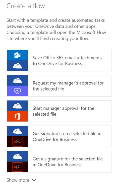 Onedrive And Microsoft Flow Better Together Please See An Updated