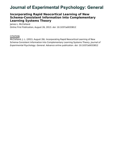 Incorporating Rapid Neocortical Learning Of New Schema Consistent
